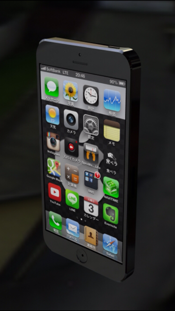 Maya Modeling 『 i phone 』: 3DCG-MANIA